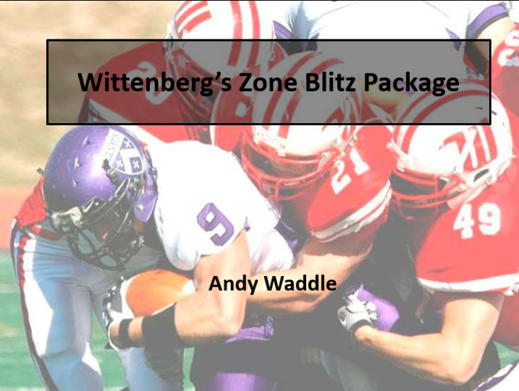 Zone Blitz Package - Football Toolbox