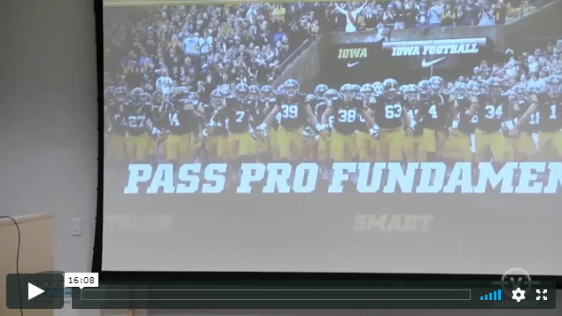 Iowa Offensive Line Pass Protection Fundamentals - Football Toolbox