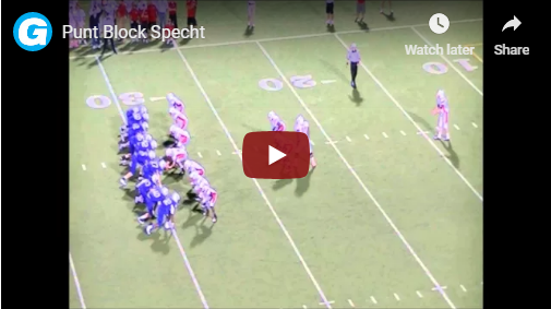 Punt Block Specht - Football Toolbox