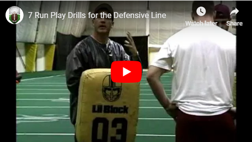 Defensive Lineman Run Play Drills - Football Toolbox