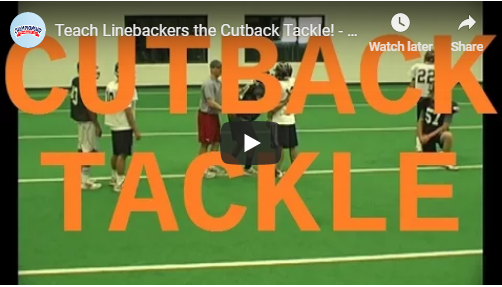 Cutback Tackle: Outside Linebacker Play - Football Toolbox