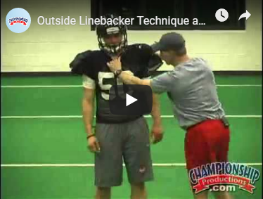Defending a Reach Block: Outside Linebacker Play - Football Toolbox