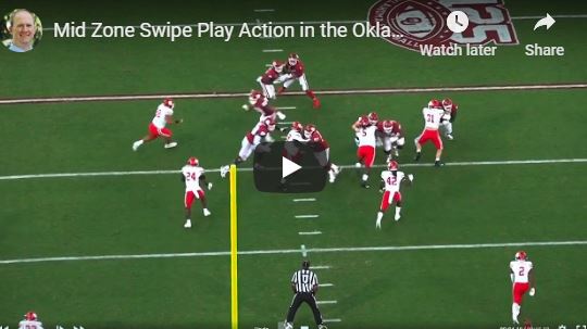 Oklahoma Mid Zone Swipe Play - Football Toolbox
