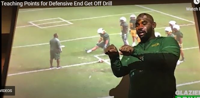Defensive End Get Off Drills - Football Toolbox