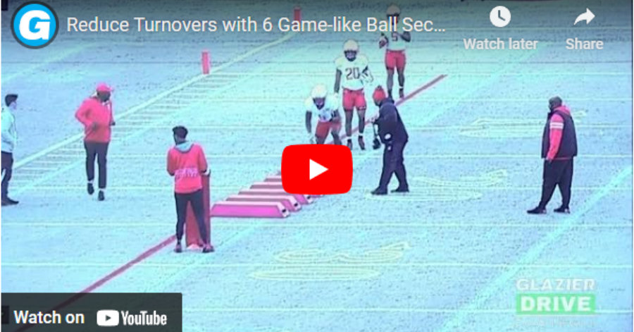 6 Game-like Ball Security Drills - Football Toolbox