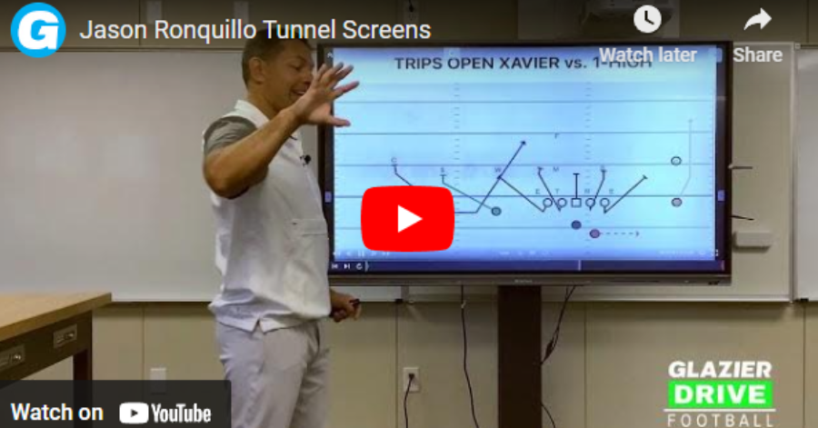 Attacking Zone 2 with Tunnel Screens - Football Toolbox