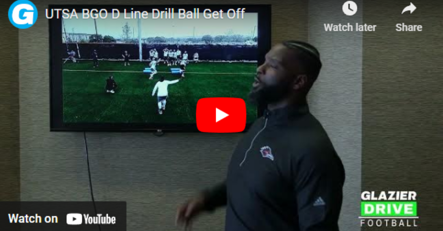 Block Get Off Defensive Line Drill - Football Toolbox