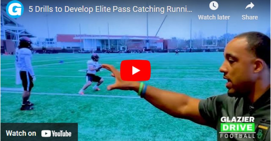 Drills to Develop Elite Pass Catching Running Backs - Football Toolbox