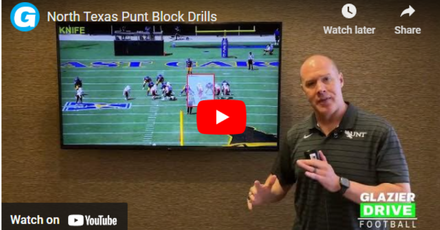 Punt Block Drills (North Texas) - Football Toolbox