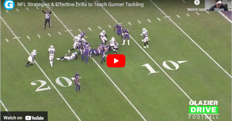 Strategies and Drills for Effective Gunner Tackling - Football Toolbox