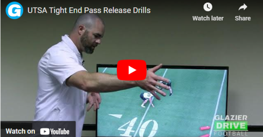 Tight End Pass Release Drills - Football Toolbox