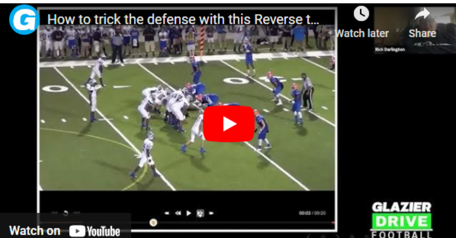 Tricking the Defense Using Reverse to Wheel Route Pass - Football Toolbox