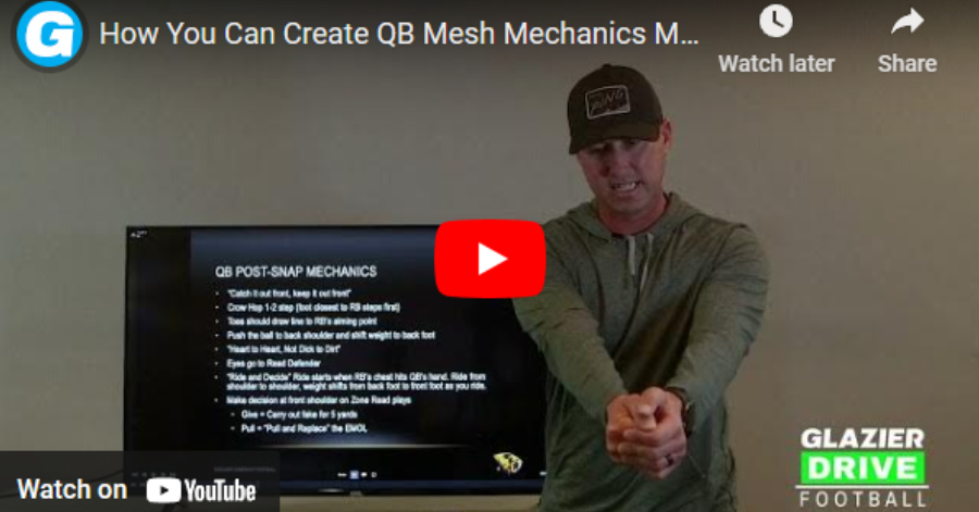 How to Create QB Mesh Mechanics Muscle Memory - Football Toolbox