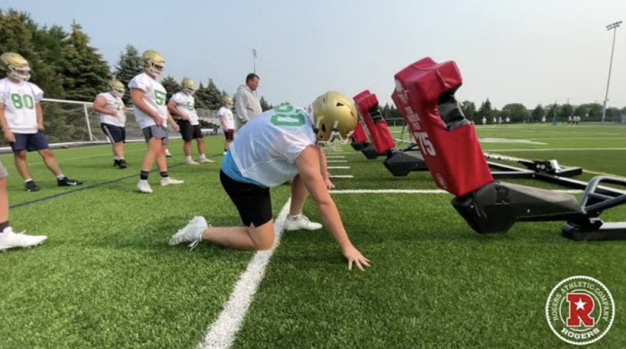 O-Line Sprinter Stance Drill - Football Toolbox