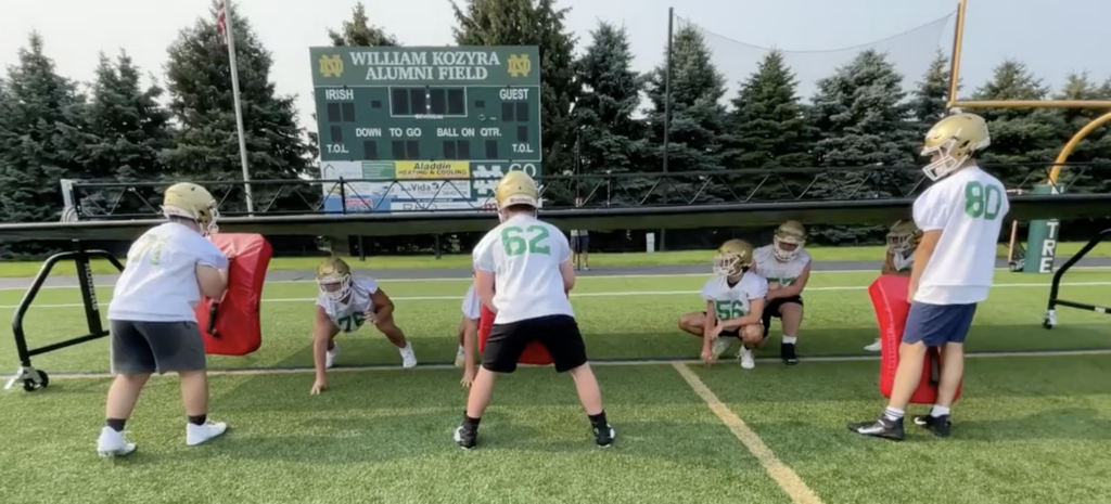O-Line Inside Zone to the Left Drill - Football Toolbox
