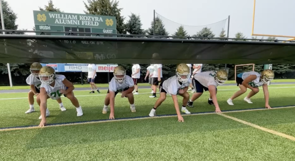 O-Line Scheme on Air Drill - Football Toolbox