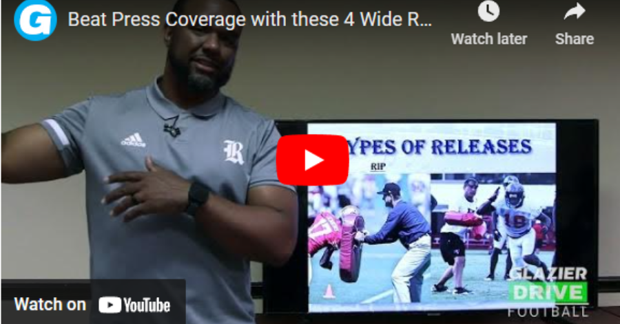 Beat Press Coverage with these 4 Wide Receiver Releases - Football Toolbox
