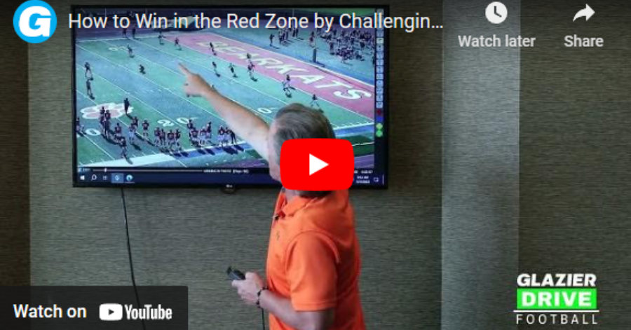 How to Win in the Red Zone by Challenging All Outside Routes - Football ...
