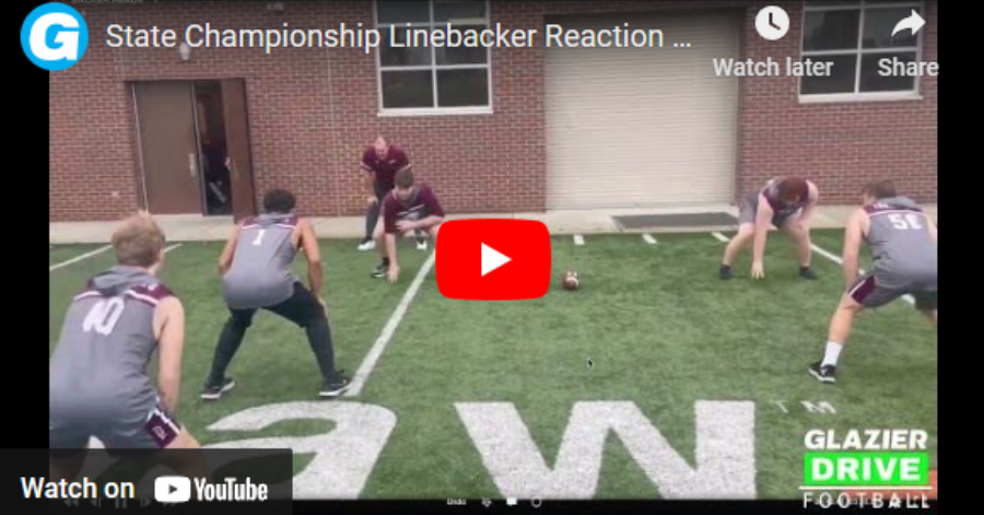 State Championship Linebacker Reaction Drill | Master Guard Reads ...