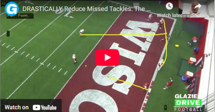 DRASTICALLY Reduce Missed Tackles: The Coach's Guide to Leverage Shoulder Tackling - Football ...