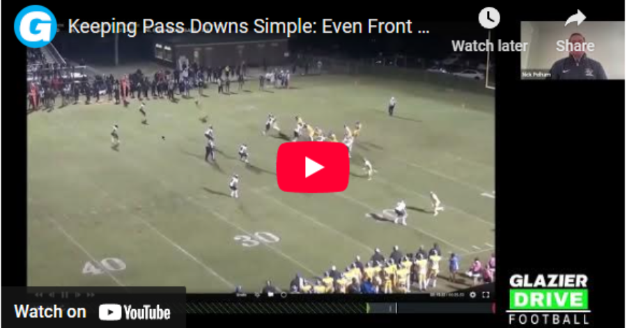 Keeping Pass Downs Simple: Even Front Nickel Without Changing Personnel ...