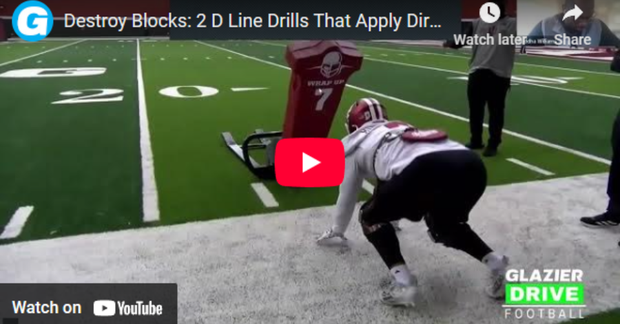 Destroy Blocks: 2 D-Line Drills That Apply Directly to Game Day ...