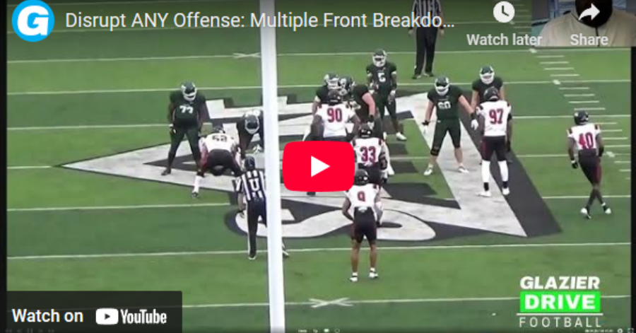 Disrupt ANY Offense (Multiple Front Breakdown for Coaches) - Football ...