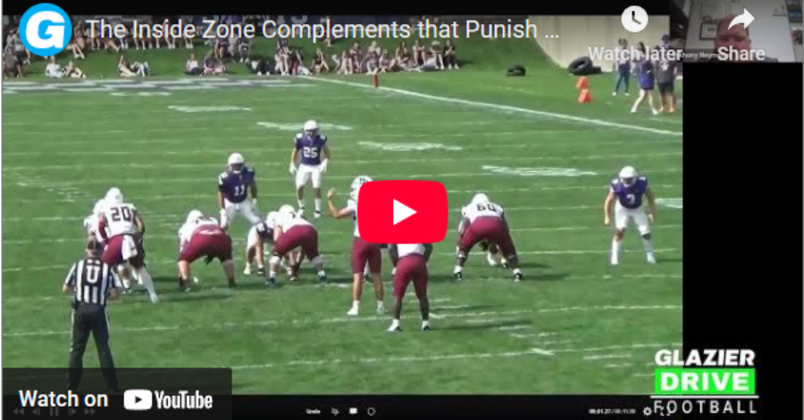 The Inside Zone Complements that Punish Defenses - Football Toolbox