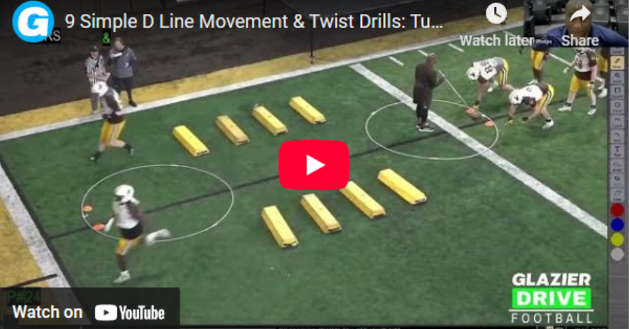 9 Simple D Line Movement & Twist Drills: Turn Average Linemen into ...