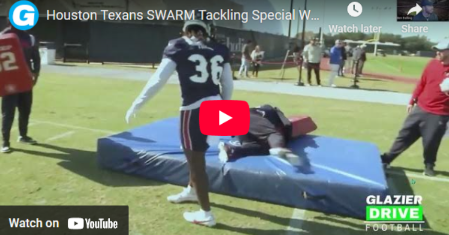Houston Texans SWARM Tackling (Special Work Ethic and Relentless ...