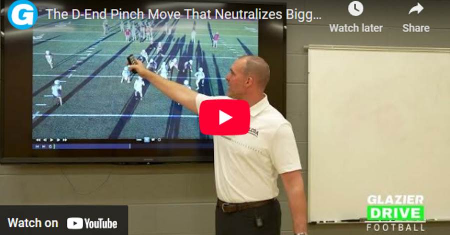 The D-End "Pinch" Move That Neutralizes Bigger Offensive Tackles ...