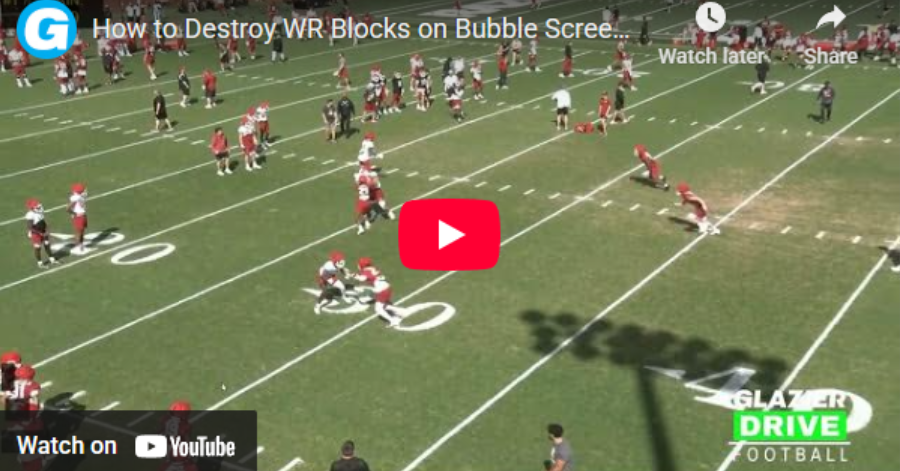 How to Destroy WR Blocks on Bubble Screens: Hard Joint Technique ...