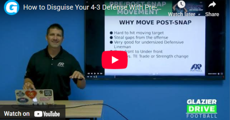 How to Disguise Your 4-3 Defense With Pre-Snap Stems (Confuse ANY ...