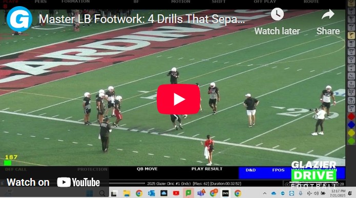 Master LB Footwork: 4 Drills That Separate Good from Great - Football ...